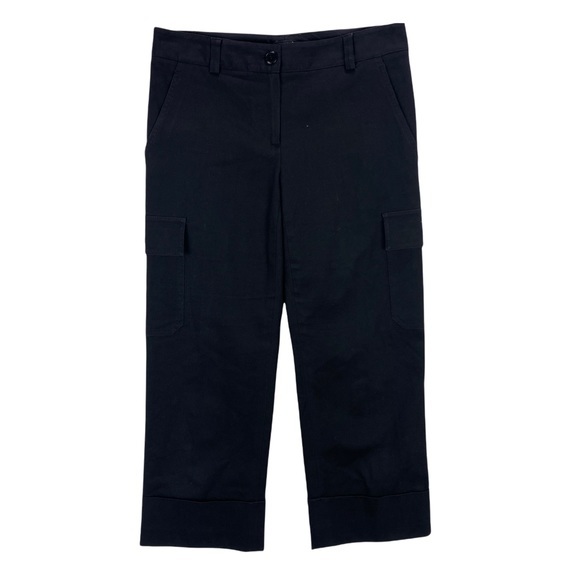 Theory | Pants & Jumpsuits | Theory Cuffed Cargo Capri Stretch Pants ...